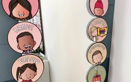 Boho Affirmation Station | Ready to Print and Editable | Mirror ...