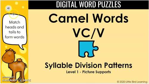 Camel Words (VC-V) - Digital Word Puzzles | Distance Learning | Google ...