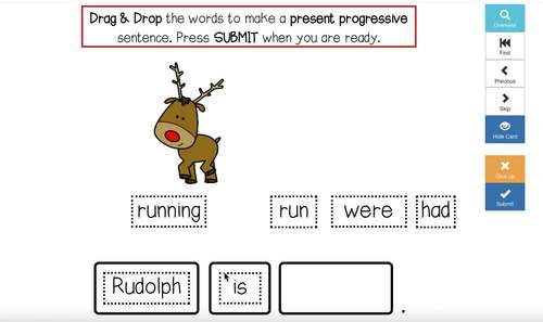 Christmas Progressive Sentences Boom™ Cards | Christmas Animated Gifs ...