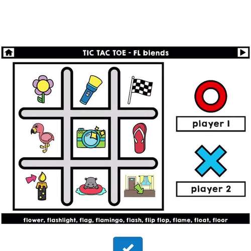 Articulation Tic Tac Toe S L R beginning blends BOOM CARDS | TPT