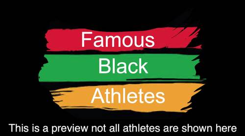 Black History Month: Famous Black Athletes Interactive Workout | TPT