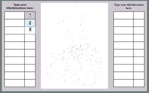 Mystery Digital EDITABLE LOW PREP - Baby Penguin PIXEL ART Reveal Template