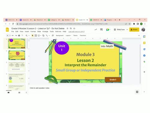 HMH Into Math, Grade 5, Module 4 Bundle (Lessons 1-4) by Annie's Little Helper