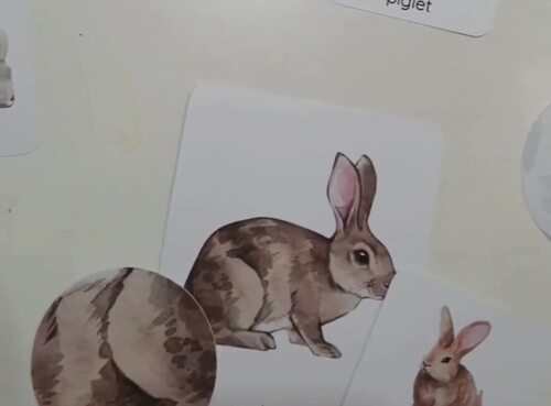 Farm Animal Matching Games, Animal Pattern Activity, Mother & Baby Animals