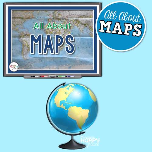Map Skills Unit with Slideshow– Me on the Map – Maps and Globes - with ...