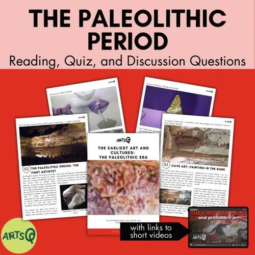 Paleolithic Era Informational Text Reading Comprehension + Quiz about ...