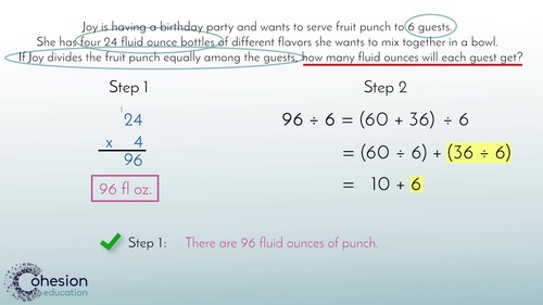 Solve Multi-Step Word Problems with Multiplication and Division | TpT
