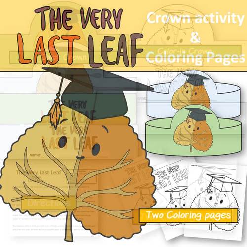 The Very Last Leaf Activity Crown, The Very Last Leaf Coloring Pages