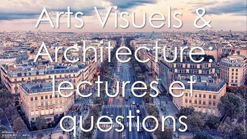 French Art Architecture Comprehensible Input Performance Task Reading