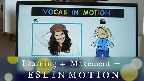 ESL Emotions PowerPoint with Animated GIFs - Vocabulary + Movement Activity