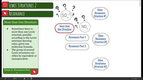Lewis Structures Part 2 Interactive Diagram by Science With Mrs Lau