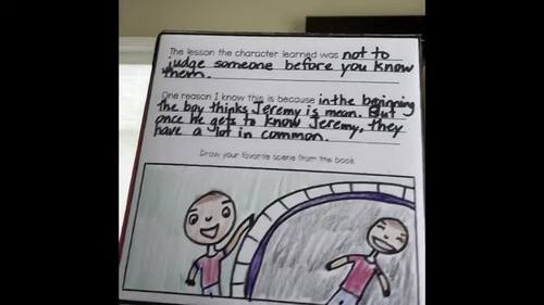 Book Report Cube | Fiction | 3rd Grade by Powerfully Primary | TPT