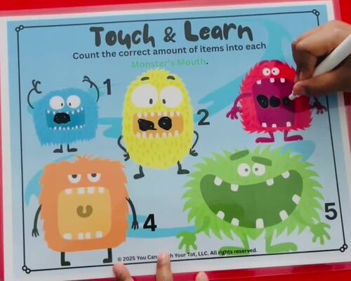 Hands On 9-Mat Learning Bundle Alphabet Number Mats for Preschool ...