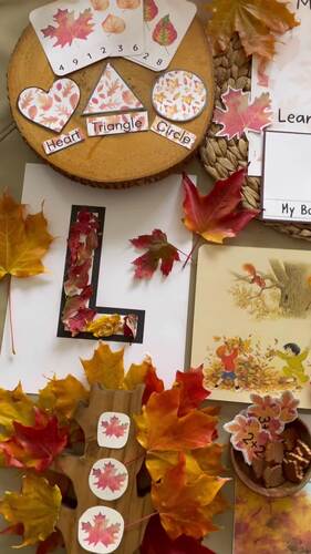 L is for Leaf Early Learning Pack by For the Love of Homeschooling