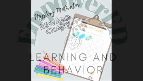 Mystery Motivator Positive Behavior Reward Chart | TPT