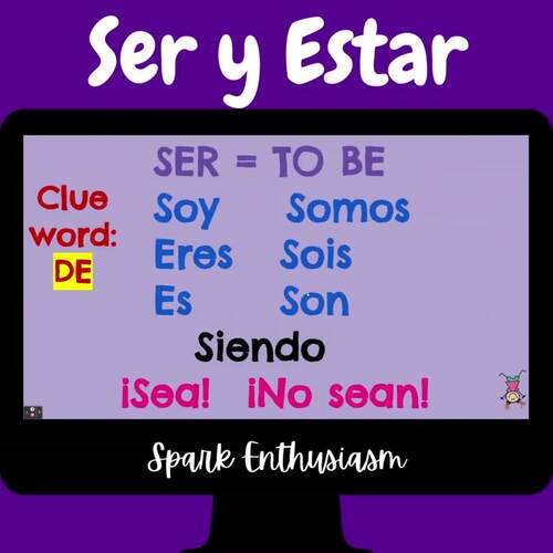 Spanish Ser & Estar Digital Unit - Stories, Videos, Quizzes, Songs ...