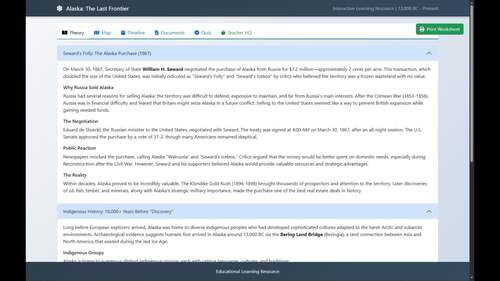 Alaska State History Interactive Resource | The Last Frontier | TPT