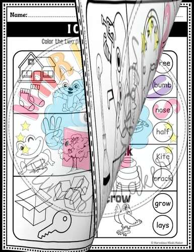 Fox in Socks Rhyming Words Activities | Read Across America Emergent Reader