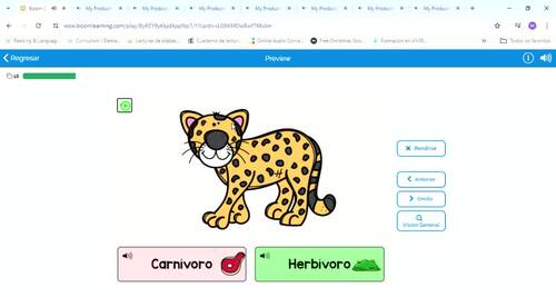 Animales carnívoros y herbívoros BOOM CARD | Digital Science Activity ...