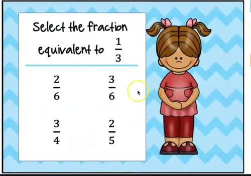 EQUIVALENT FRACTIONS BOOM DIGITAL TASK CARDS by Elaine's Brain | TpT
