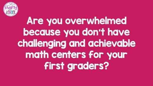 First Grade Math Digital Activities - Boom Cards YEAR LONG Bundle