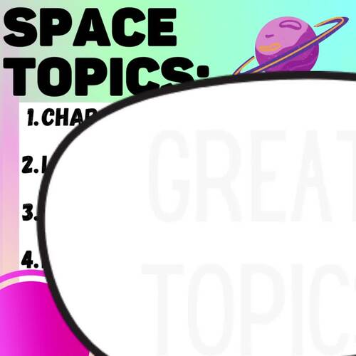 Big Bang Theory Space Lesson- Space Notes Slides Activity Lesson