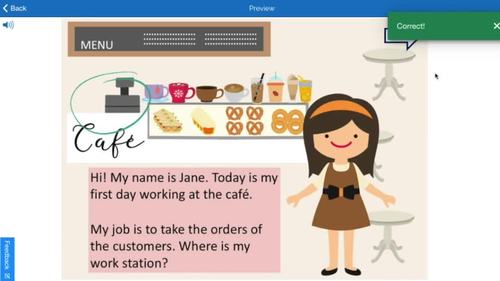 Cashier work in coffee shop Vocational Skills Money Management EURO ...