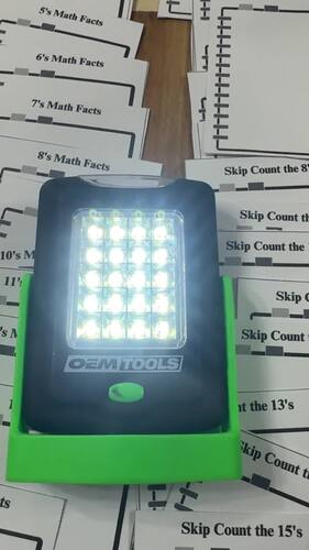 Math Flashcards Skip Counting and Math Facts 1-15, squares and cubes