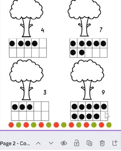 Numeracy: Counting Apples by Olivia Valtas | TPT