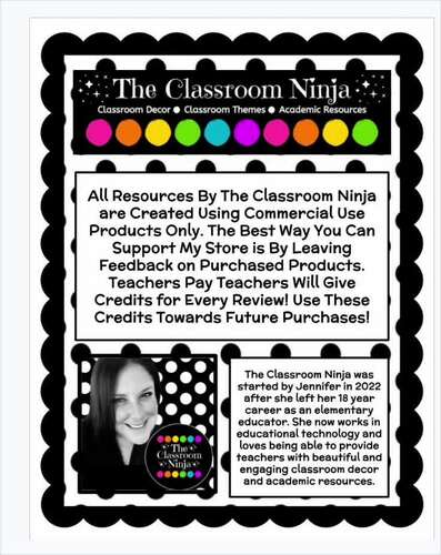 Fall Harvest Bulletin Board Border for Classroom Decor Theme Display Autumn