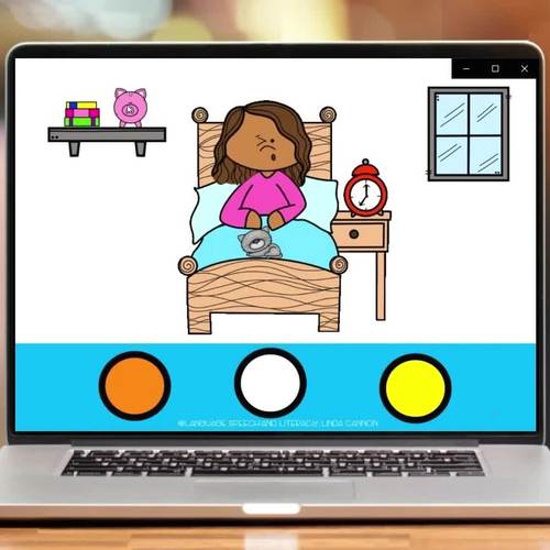 Boom Cards Speech Therapy, Animated Verbs, WH Questions, Pronouns, GIFs