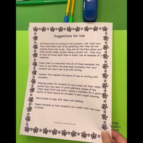 How to Trap A Leprechaun - How to Writing by Help Writers Grow | TPT