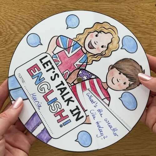 NICE TO MEET YOU - Conversation Wheel (First dialogues in English)