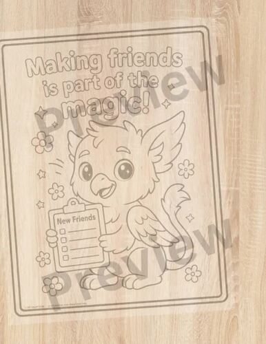 Fairy Tale Back to School Coloring Pages Positive Quotes for Kids ...