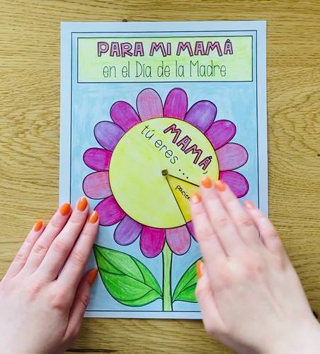 REGALO PARA EL DÍA DE LA MADRE - Plantilla de manualidades | TPT