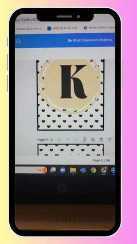 Be Kind, Work Hard- Rainbow and Black and White Patterns Posters