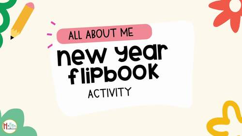 New Years Resolution & Goal Setting Cell Phone Flipbook Activity ...
