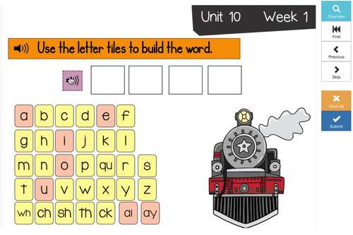 Level 2 Unit 10 BOOM CARDS Vowel Teams ai ay Distance Learning | TpT