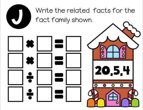 Christmas Multiplication and Division Task Cards for 3rd-5th | TPT