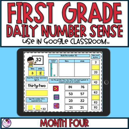 Number Sense - Place Value - Tens and Ones - Math Google Slides™