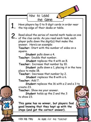 March Morning Work 2nd 3rd Grade Mental Math Games Daily Math Warm Ups