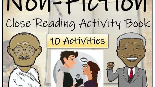 Non-Fiction Volume 2 Close Reading Comprehension Book | 3rd & 4th Grade