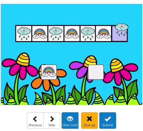 Spring Patterns for Kindergarten by Ms Robin's Circle Time | TPT