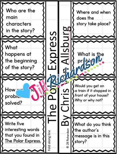 The Polar Express Activities - Christmas ESL December First Second ...