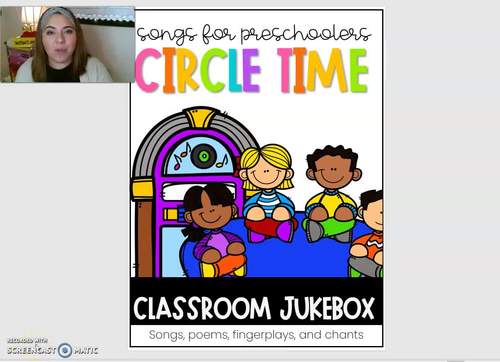 Circle Time Songs for Preschoolers by The Creative Teacher's Toolbox