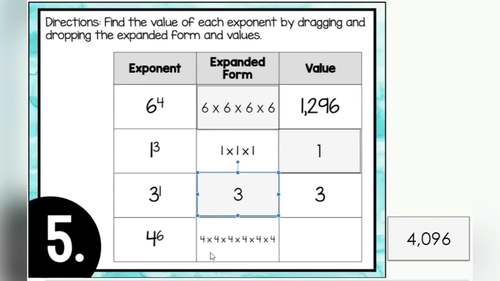 6th Grade Math Expressions and Equations Digital Activities Bundle 6.EE ...