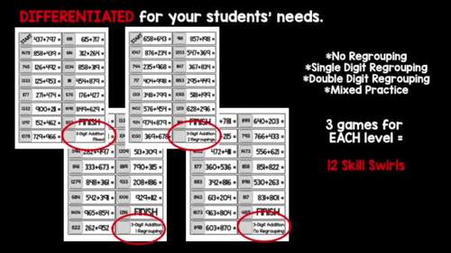 Addition and Subtraction Sums to 20 Differences to 20 Center Activity