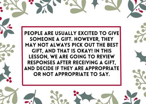 Pragmatic Language When Opening Gifts over Winter Holidays-Digital PDF