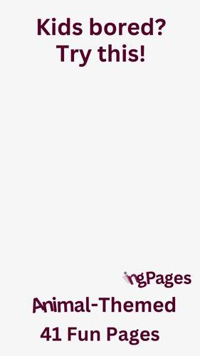 Cute Animals Enjoying Winter Activities: Animal-themed Winter Coloring ...