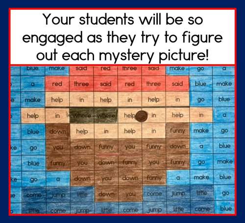 Talk Like a Pirate Day Color by Sight Word Mystery Picture Worksheets ...